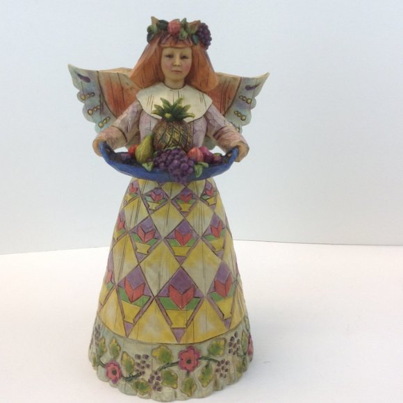 Jim Shore | Accents | Jim Shore Vintage 202 Heartwood Creek Angel Of ...